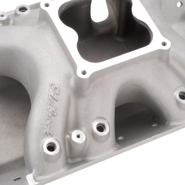 Edelbrock Manifold Big Victor EFI BBC W/Spread Port Heads Brodix Big ...